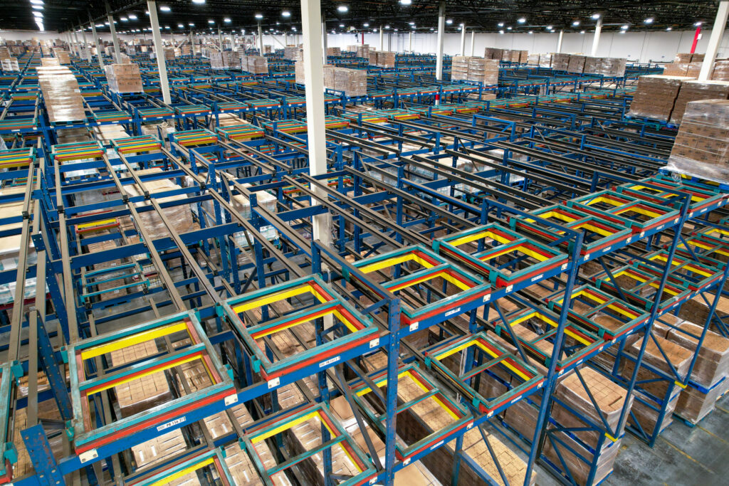 Structural Push Back Racking System – Got Rack